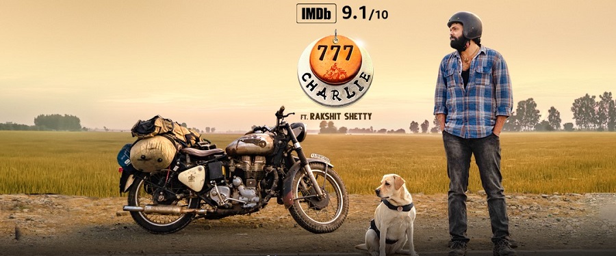 Top IMDB Film "777 Charlie" on Voot starring Rakshit Shetty
